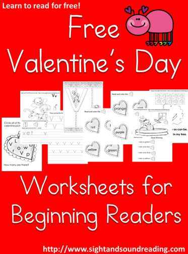 Free Valentine's Day Reading Printables :: Southern Savers