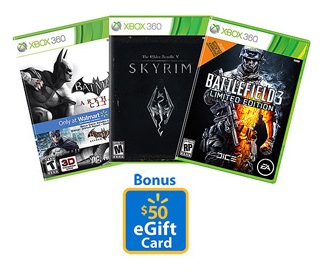 Walmart Deal: Predoreder 3 Games, Get $50 eGift Card :: Southern Savers