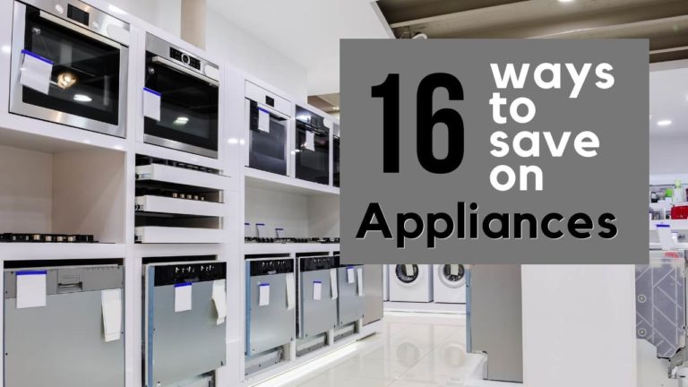 16 Ways to Save on Appliances: Price Matching, Negotiating & Getting a ...