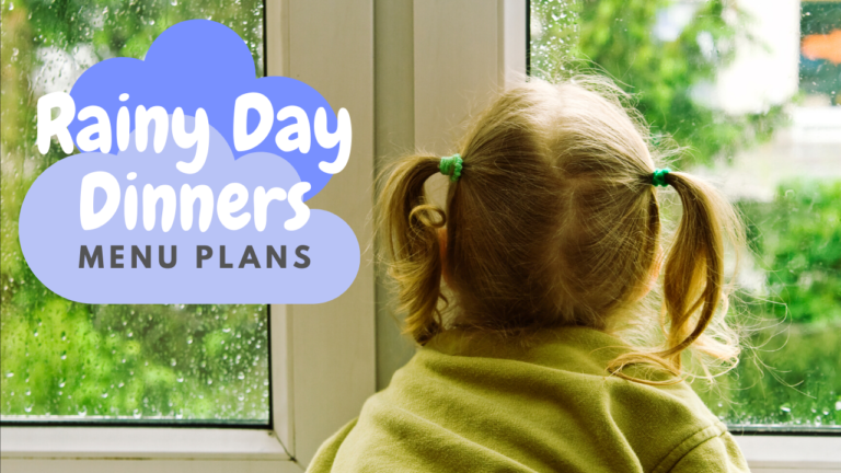 Menu Plans: Rainy Day Dinners :: Southern Savers