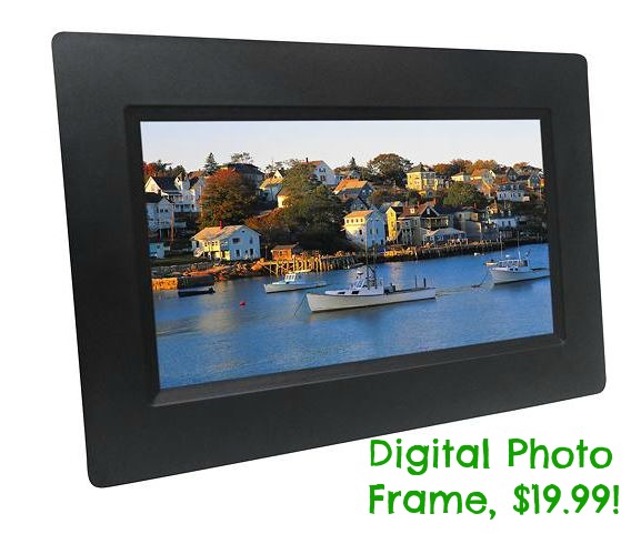 Best Buy: 7" Digital Photo Frame, $19.99 :: Southern Savers