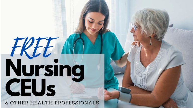 230+ Free Nursing CEUs & Other Health Professionals :: Southern Savers