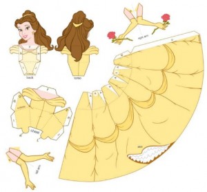 FREE Disney Princess Paper Dolls :: Southern Savers