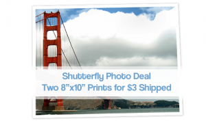 Shutterfly Deal: FREE 8x10 Prints or 16x20 Print :: Southern Savers