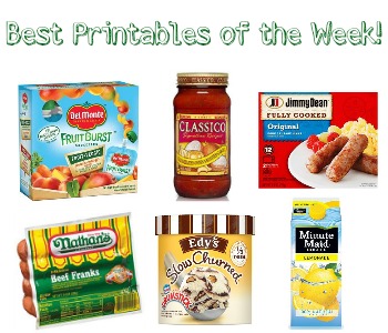 Best Printable Coupons of the Week | Del Monte, Edy's, Jimmy Dean ...