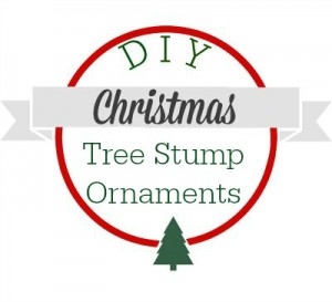 DIY Christmas: Tree Stump Ornaments :: Southern Savers