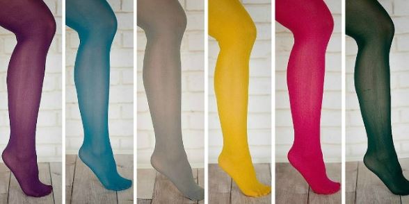 Cents of Style: 50% Off Colored & Patterned Tights :: Southern Savers