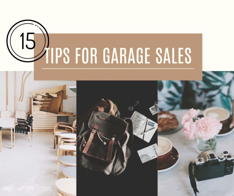 15 Tips for a Successful Garage Sale :: Southern Savers