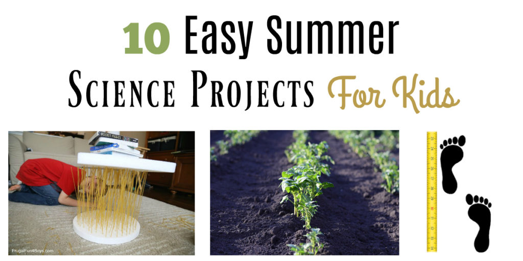 10 Easy Summer Science Projects For Kids :: Southern Savers