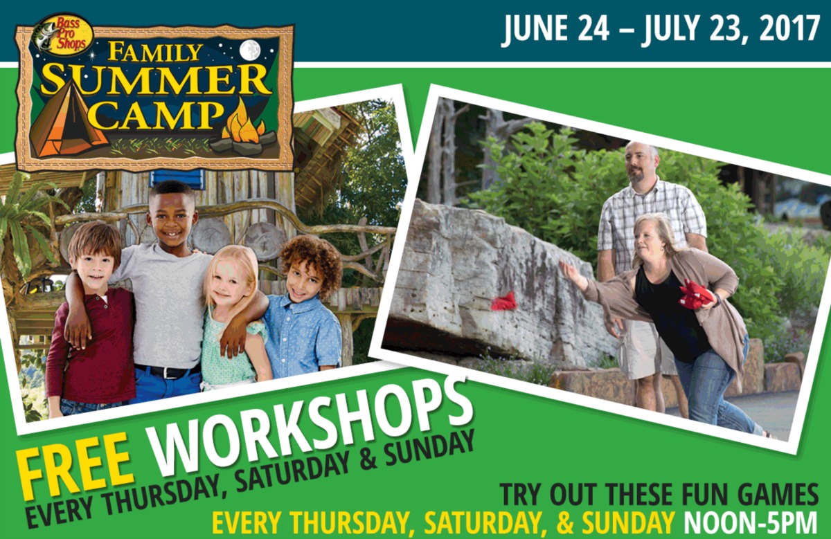 Bass Pro Shops: FREE Family Summer Camp :: Southern Savers