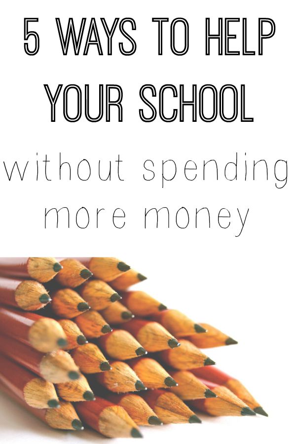 5 Ways to Help Your School Without Spending Extra :: Southern Savers