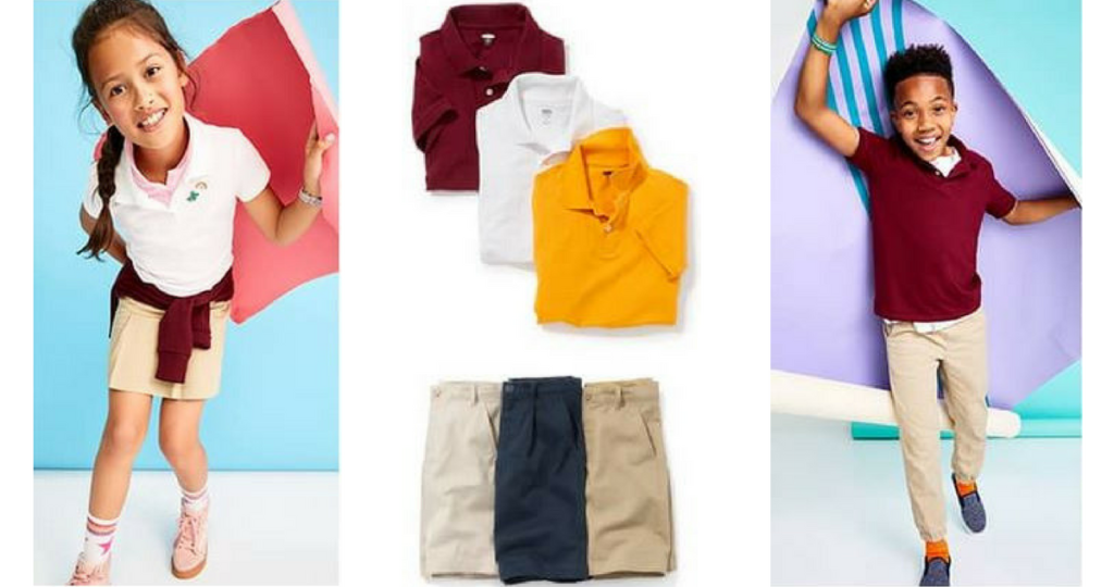 Old Navy | Kids School Uniforms Only $5 Today! :: Southern Savers