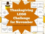 Free Printable Thanksgiving Lego Challenge Calendar :: Southern Savers