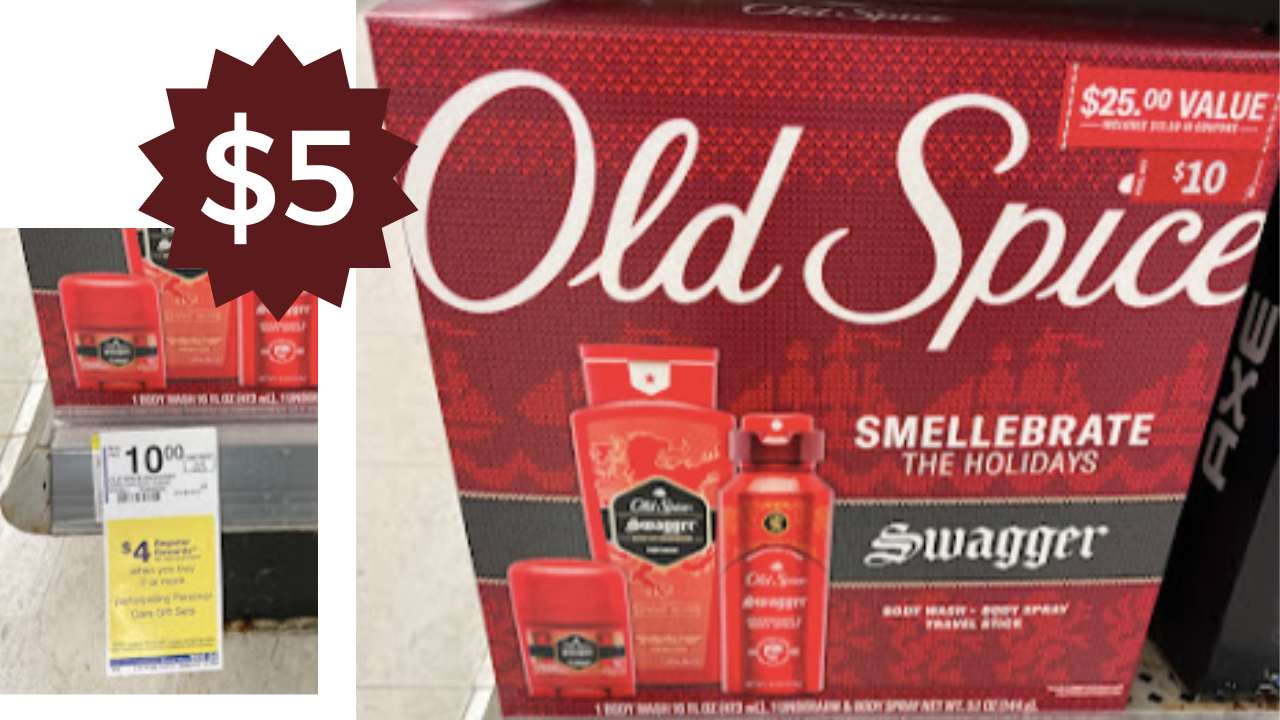 $5 Old Spice Swagger Gift Sets ($25 Value) at Walgreens :: Southern Savers