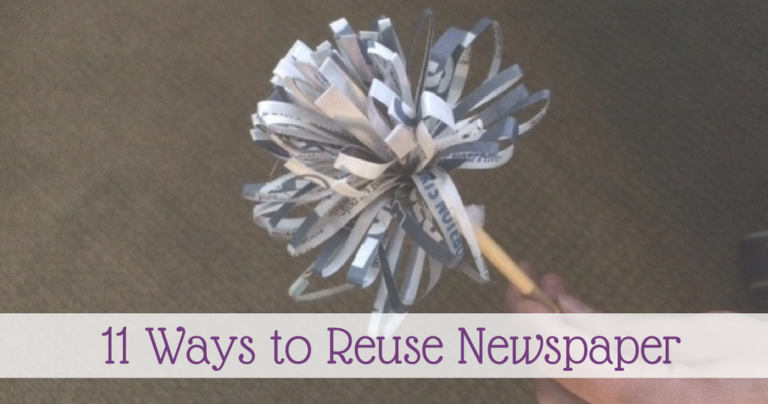 11 Ways to Reuse Newspaper :: Southern Savers