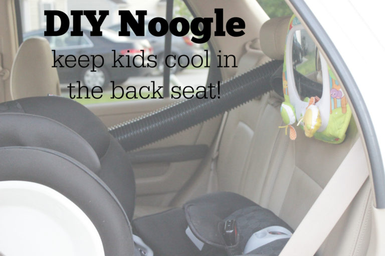 DIY Noogle: Keep Kids Cool In The Backseat :: Southern Savers