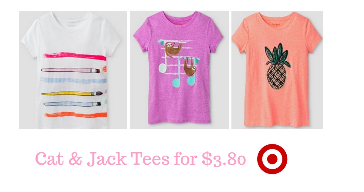 Cat & Jack T-Shirts for $3.80 :: Southern Savers