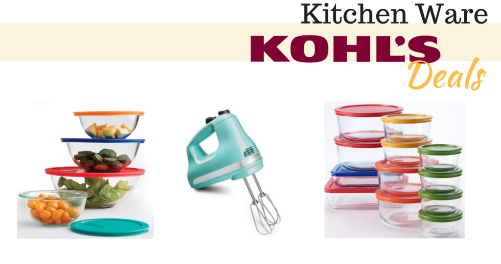 Kohl's Huge Houseware Deals! Kitchen Aid, Pyrex + More :: Southern Savers