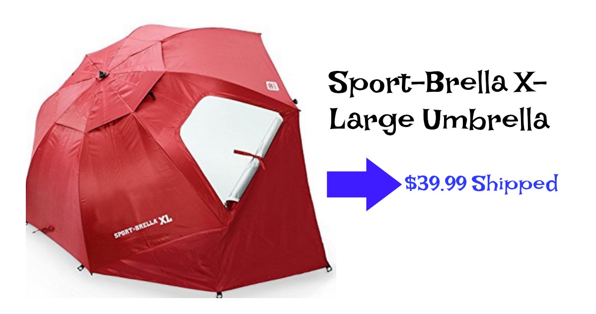 Sport-Brella X-Large Umbrella, $39.99 Shipped :: Southern Savers