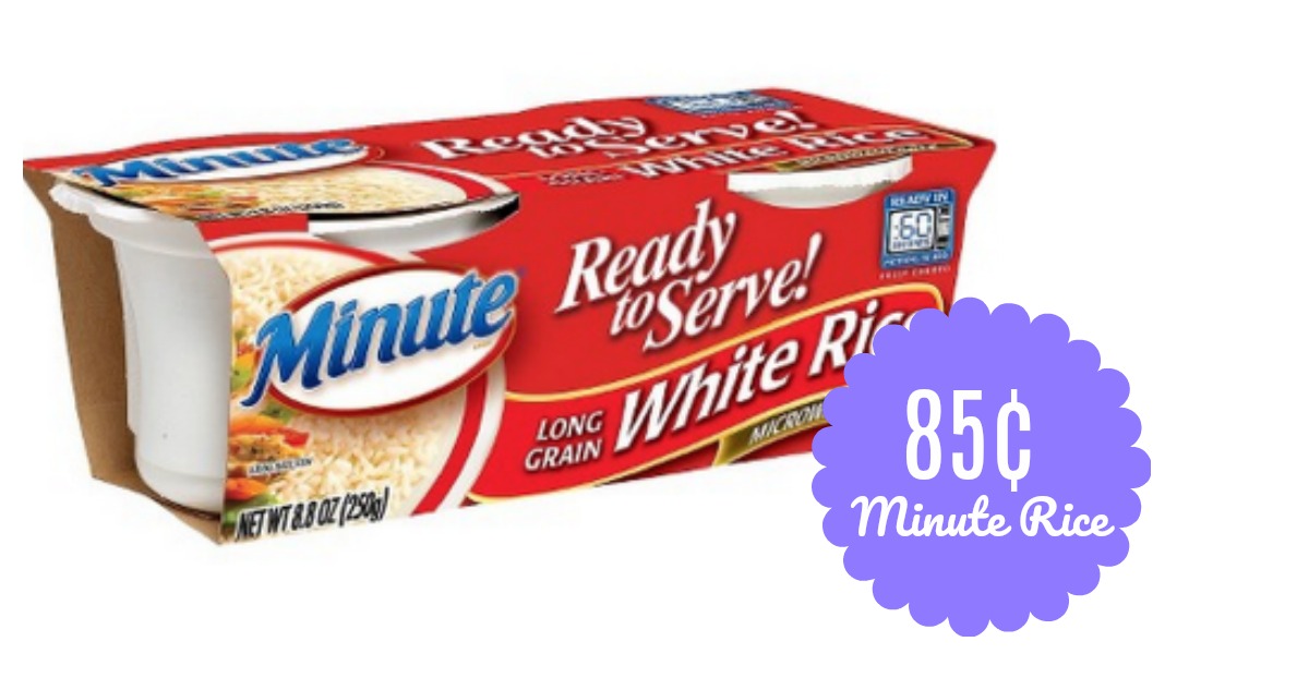 Minute Rice Coupons | 85¢ Ready to Serve Rice :: Southern Savers