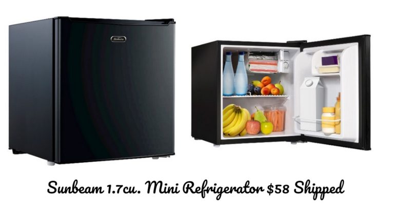 Sunbeam Mini Refrigerator, $58 Shipped :: Southern Savers