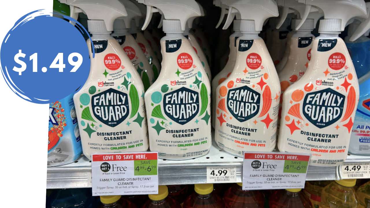 $1.49 Family Guard Disinfectant Cleaner :: Southern Savers