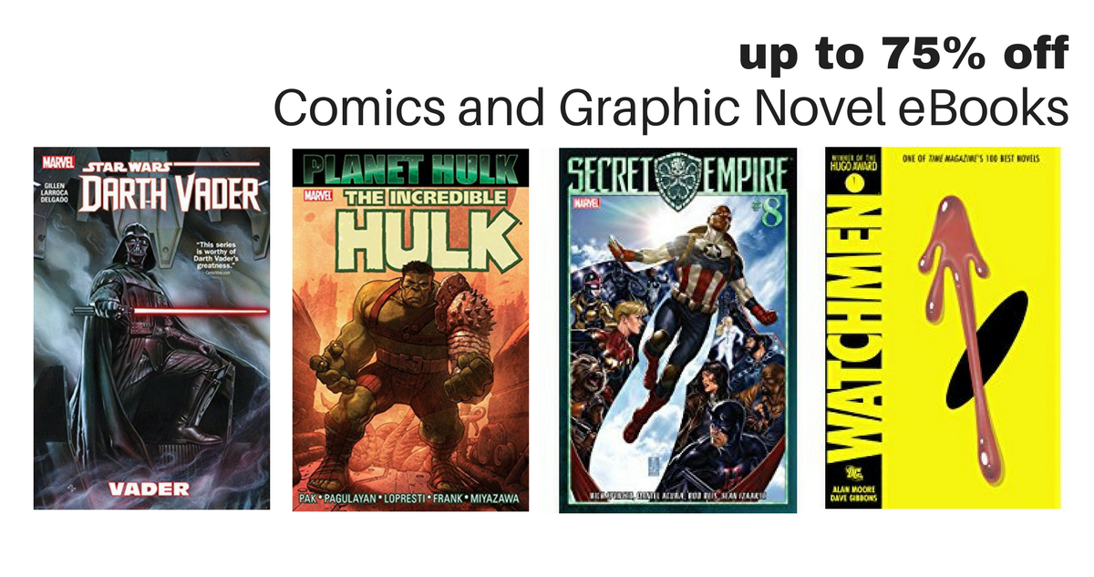 Up to 75% Off Comic and Graphic Novel eBooks :: Southern Savers