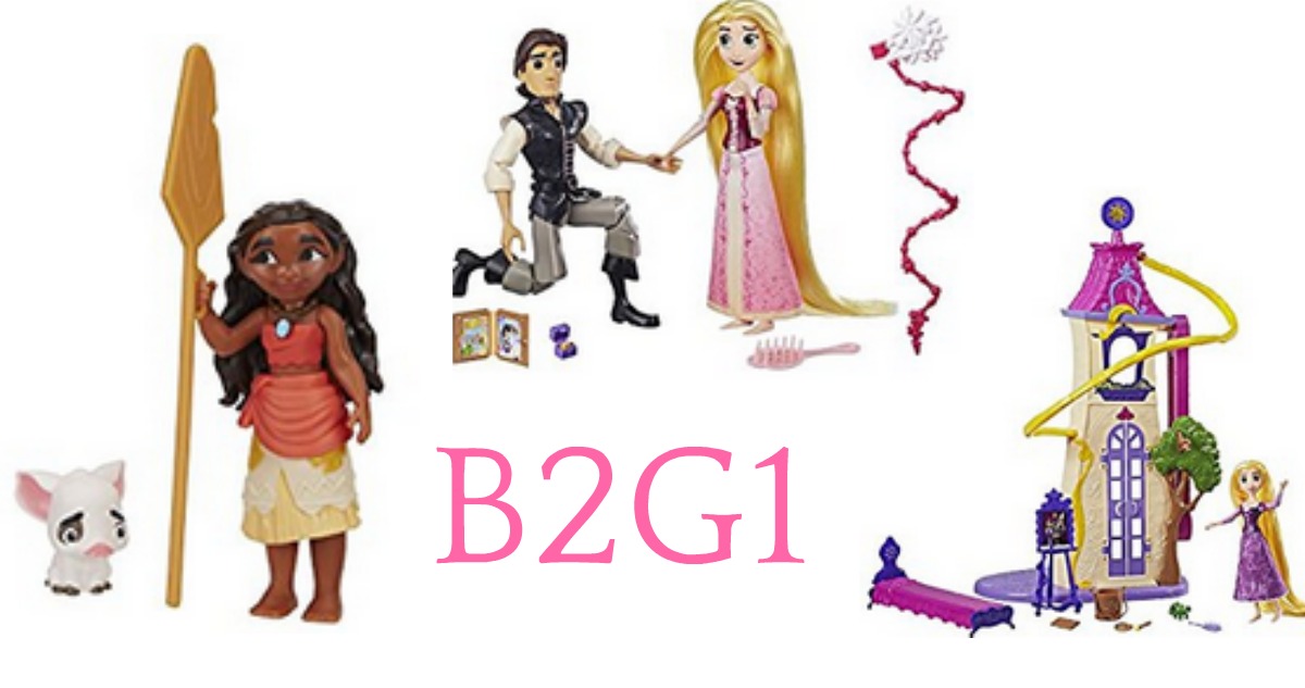 B2G1 Disney Moana, Tangled & Elena Toys :: Southern Savers