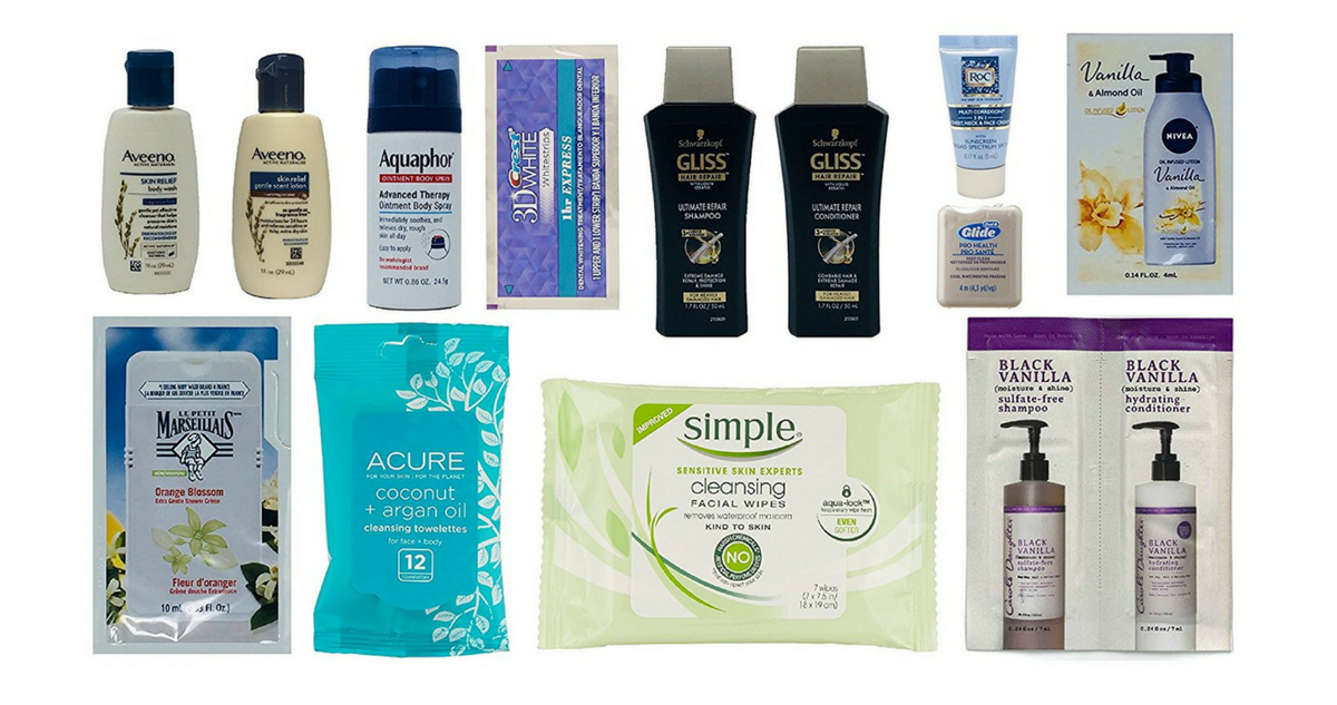 Amazon Sample Boxes | Free Women's Skin and Hair Products After Credit ...
