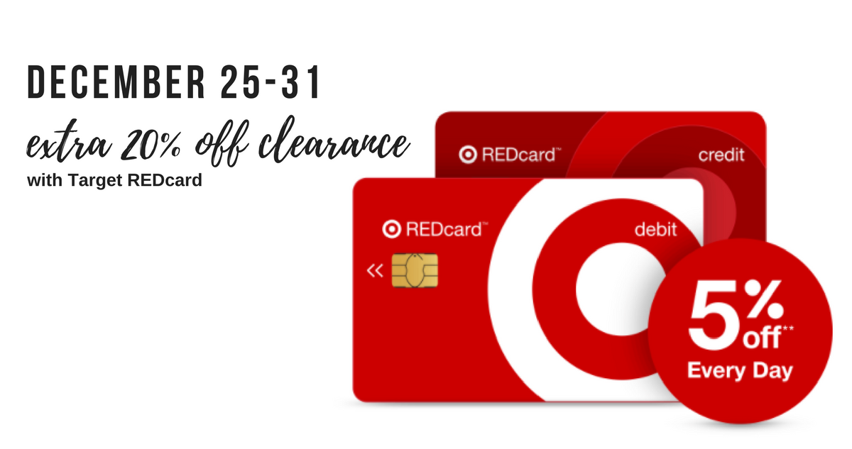 Extra 20% Off Clearance Purchases with Target REDcard :: Southern Savers