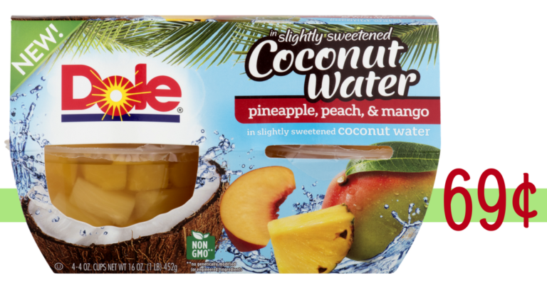 Dole Coupon | Fruit Bowls in Slightly Sweetened Coconut Water, 69 ...