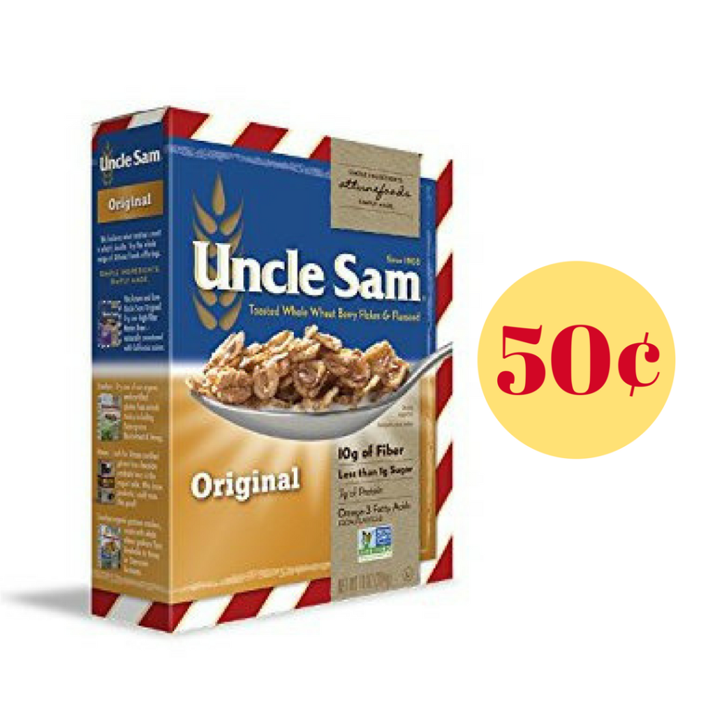 Uncle Sam Cereal Coupon | Makes it 50¢ :: Southern Savers