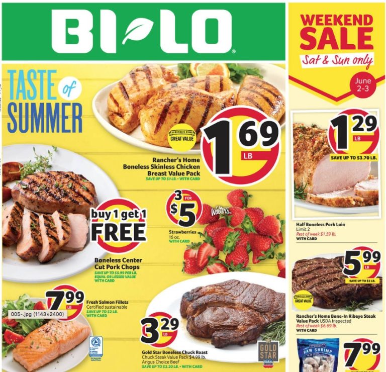Bi-Lo Weekly Ad: 5/30-6/5 :: Southern Savers