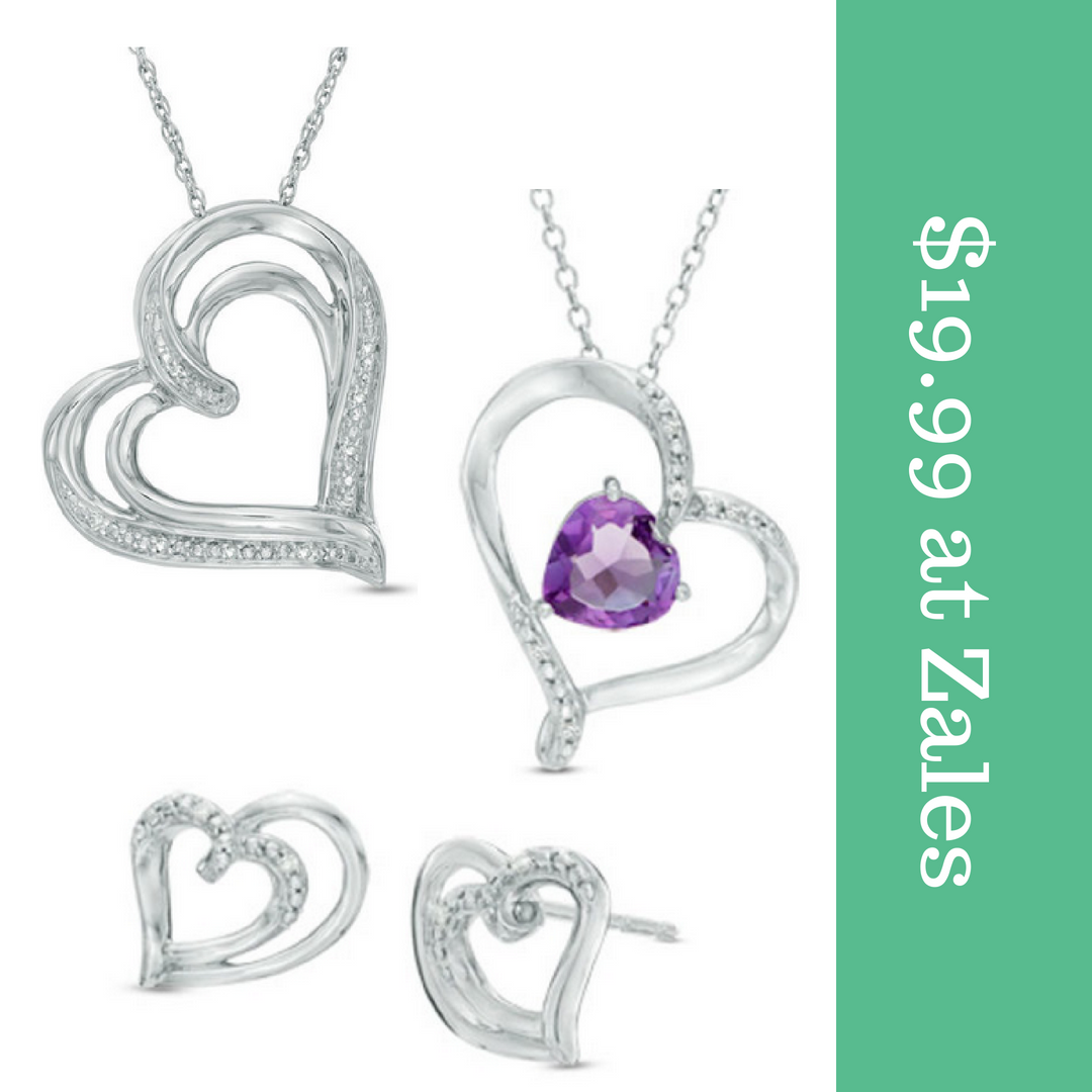 Zales: Diamond Accent Pendant for $19.99 :: Southern Savers