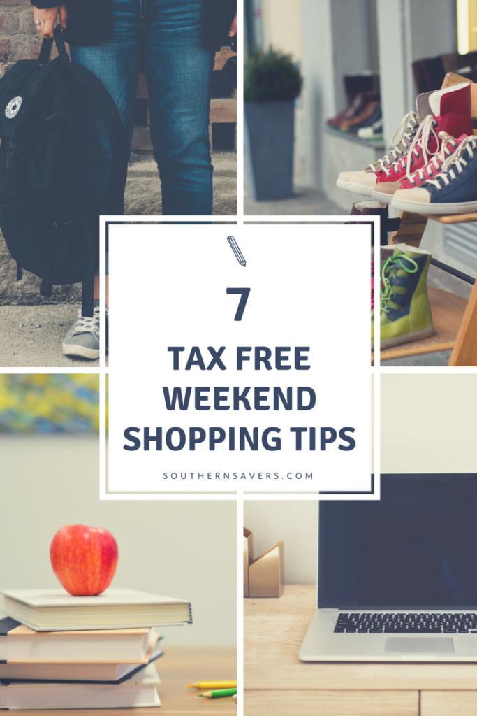 7 Tax Free Weekend Shopping Tips :: Southern Savers