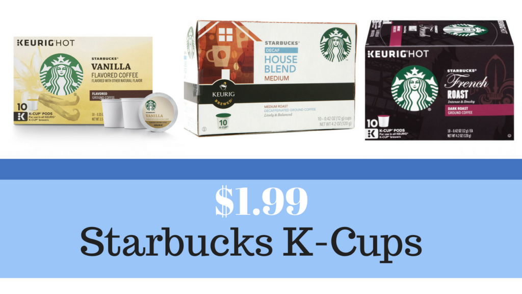 Starbucks K-Cups: $1.99 A Box! :: Southern Savers
