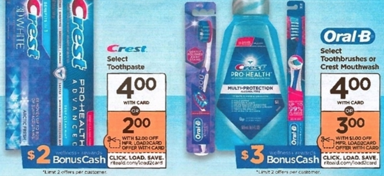 Free Toothpaste and Toothbrushes at Rite Aid :: Southern Savers