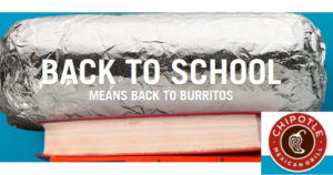 BOGO Chipotle Entrees for Students :: Southern Savers