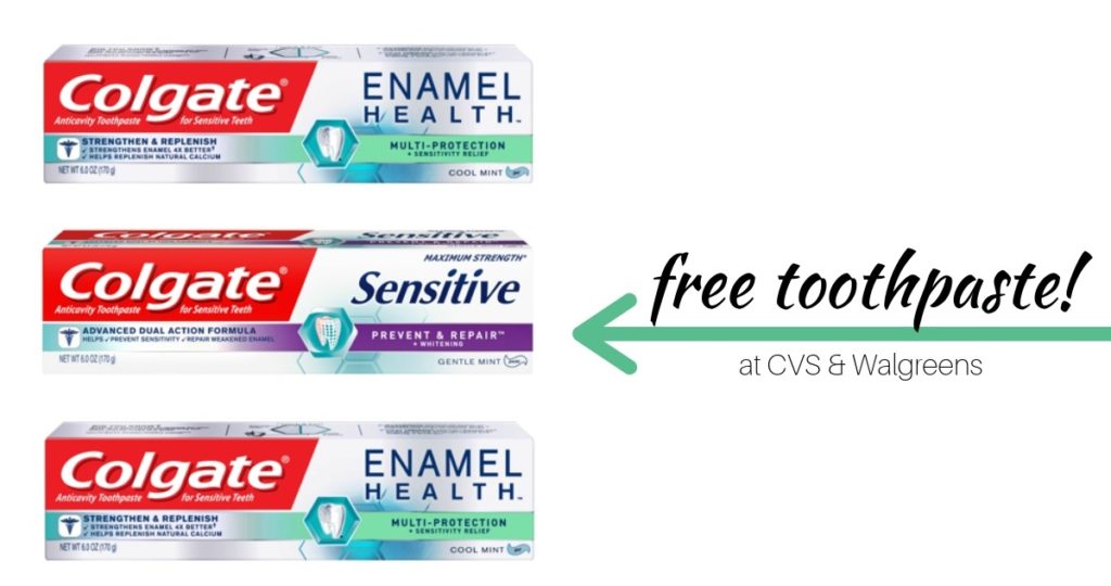 Free Colgate Toothpaste Starting Sunday :: Southern Savers