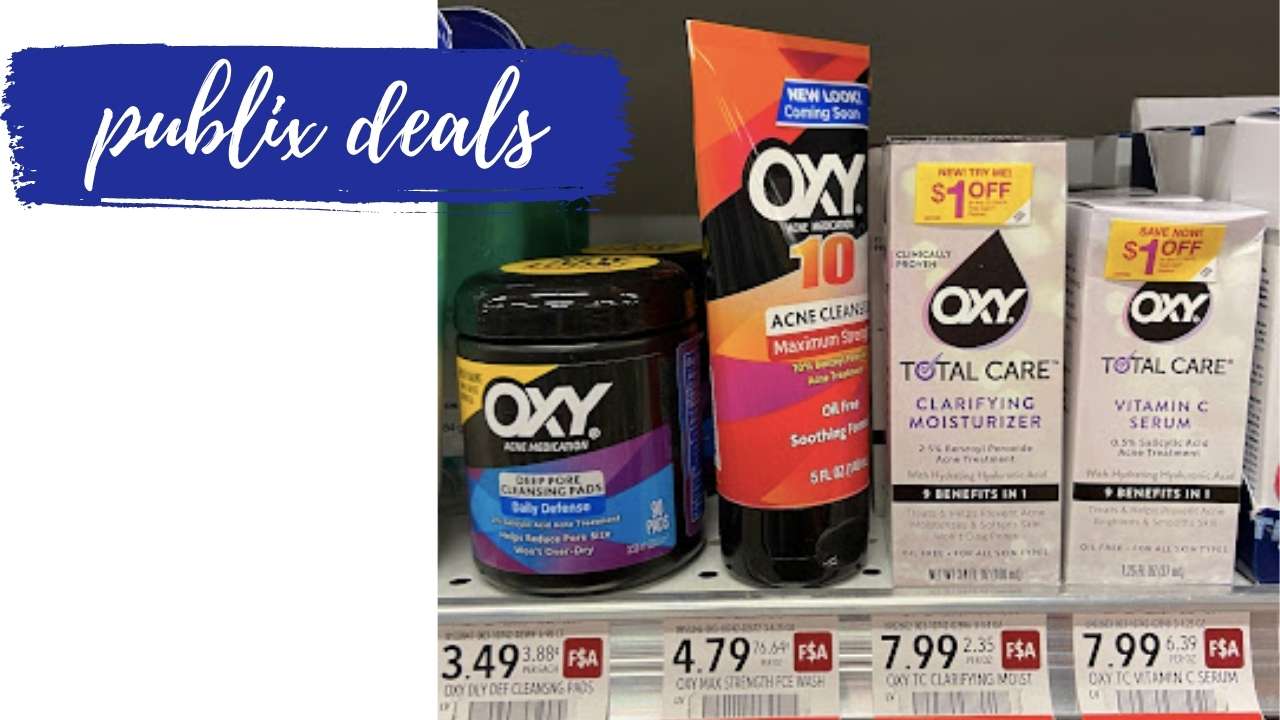 Oxy Skincare Stacking Deals at Publix :: Southern Savers