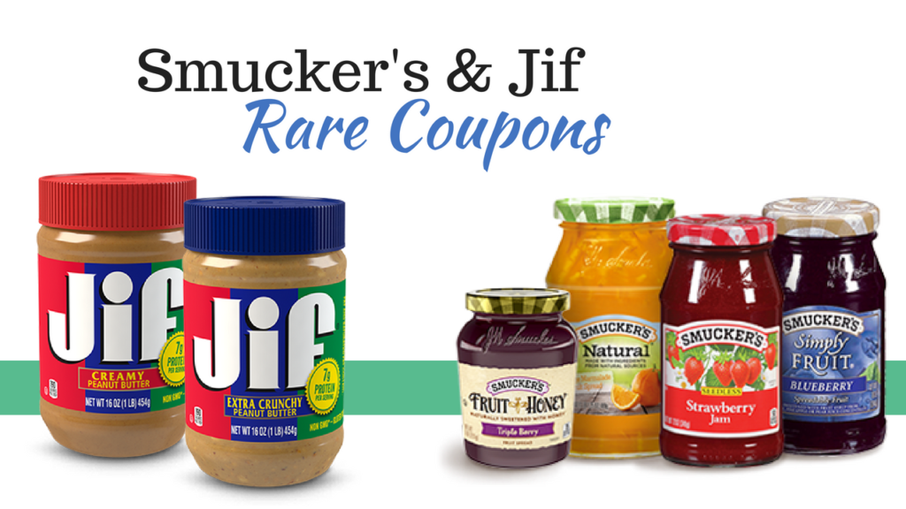 *Rare* Smucker's & Jif Coupons!! :: Southern Savers