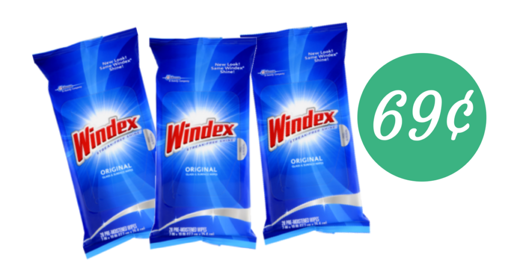 Windex Coupon | Makes Windex Wipes 69¢ :: Southern Savers