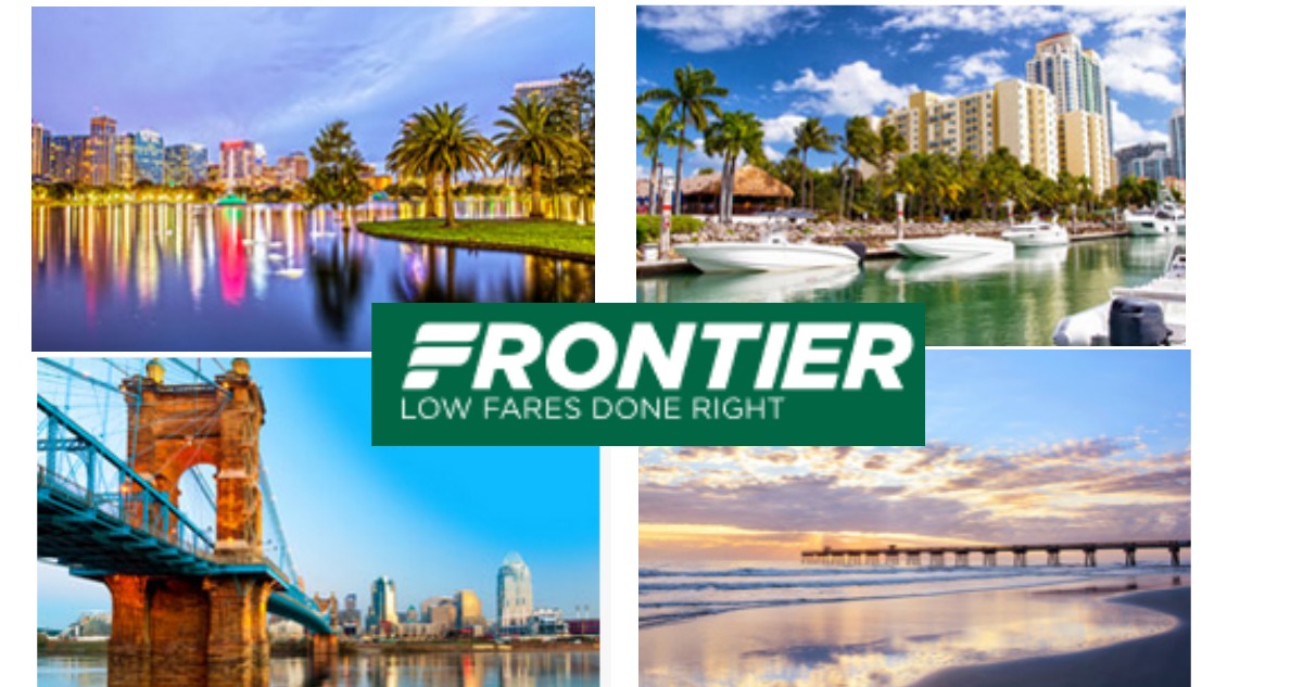 Frontier Airlines | One-Way Flights for $19 :: Southern Savers