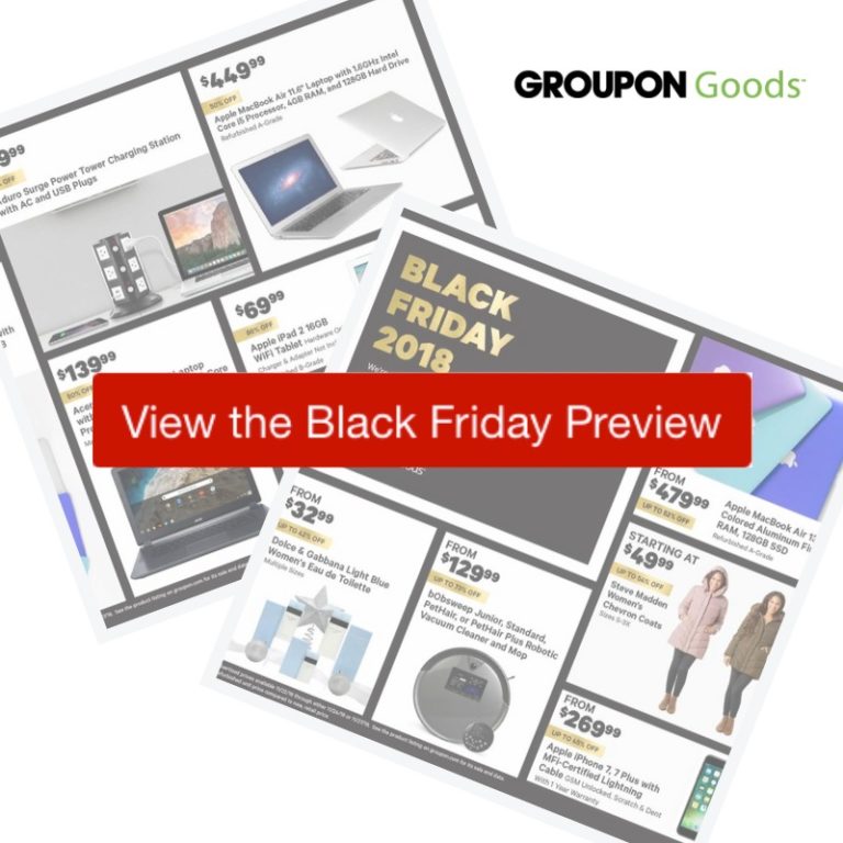 2018 Groupon Goods Black Friday Ad :: Southern Savers
