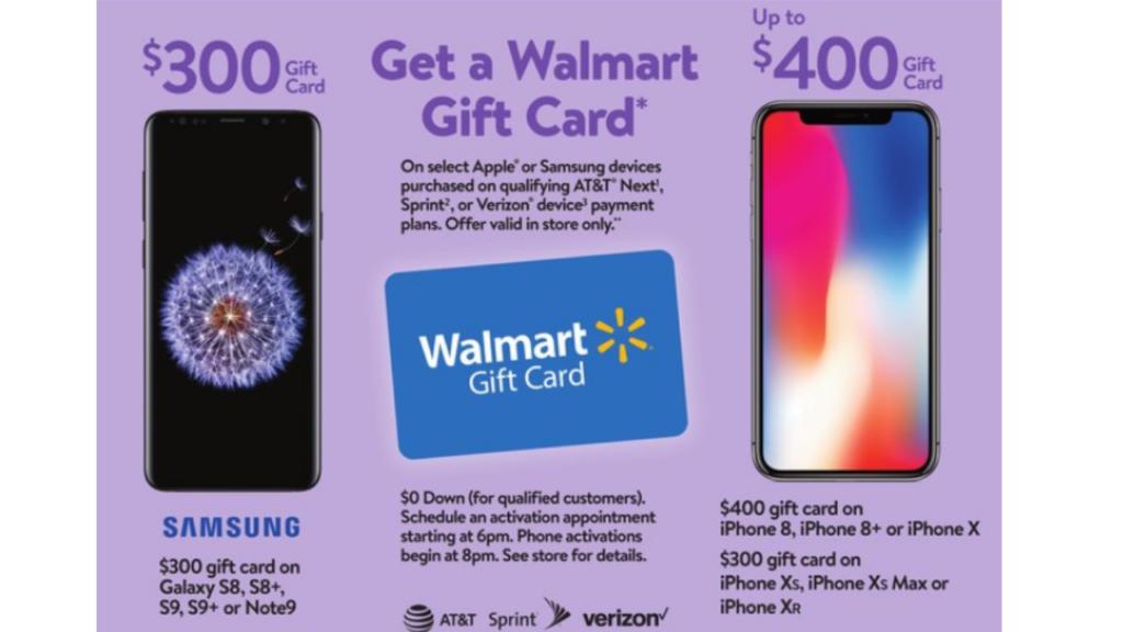 Walmart iPhone Deals: Get Up A To $400 Gift Card :: Southern Savers