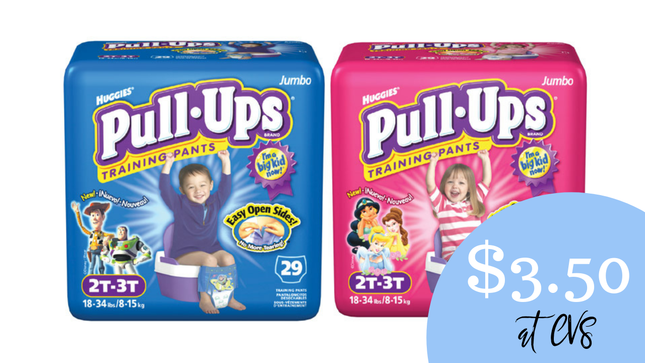 Huggies Pull-Up Training Pants: $3.50 Each at CVS :: Southern Savers