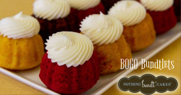 Nothing Bundt Cakes | BOGO Bundtlets :: Southern Savers