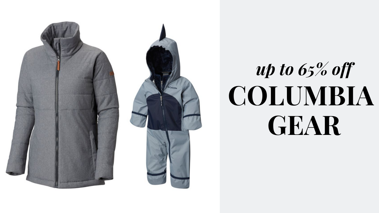 65% Off Select Columbia Items + Extra 20% Off & Free Shipping ...