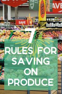 How to Save on Produce | Southern Savers :: Southern Savers