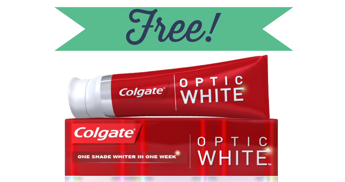 Kroger Deal: Free Colgate Optic White Toothpaste! :: Southern Savers
